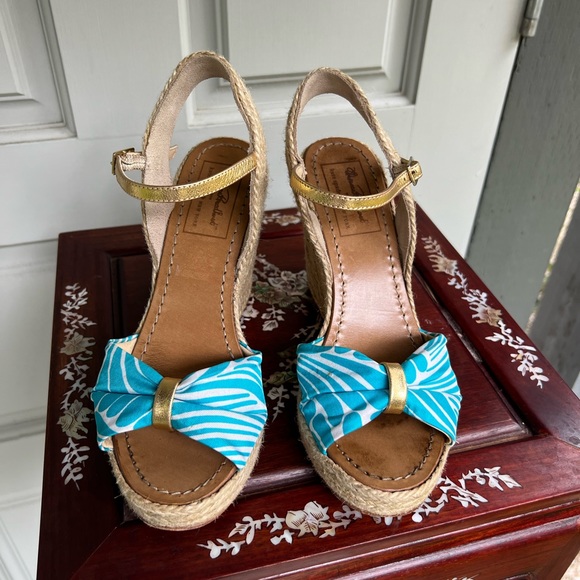 kate spade | Shoes | Kate Spade Florence Broadhurst Wedge Heel Shoe ...